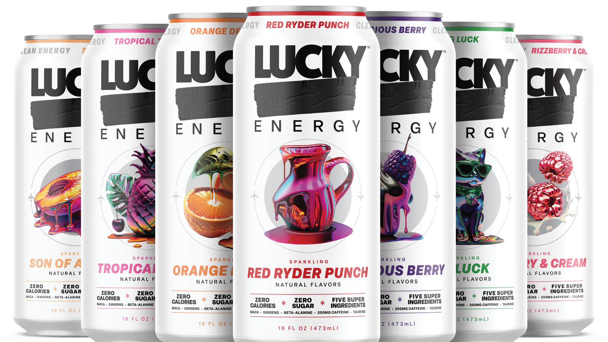 Lucky Energy Drinks | A Different Kind of Energy.