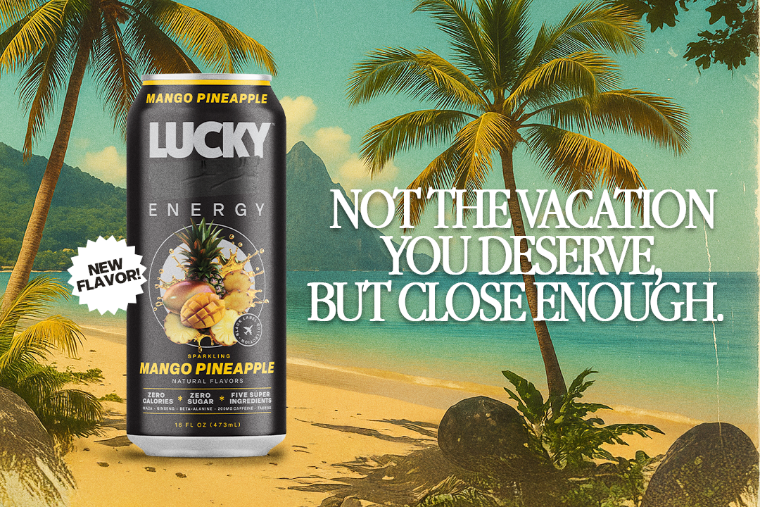 Lucky Energy Drinks | A Different Kind of Energy.