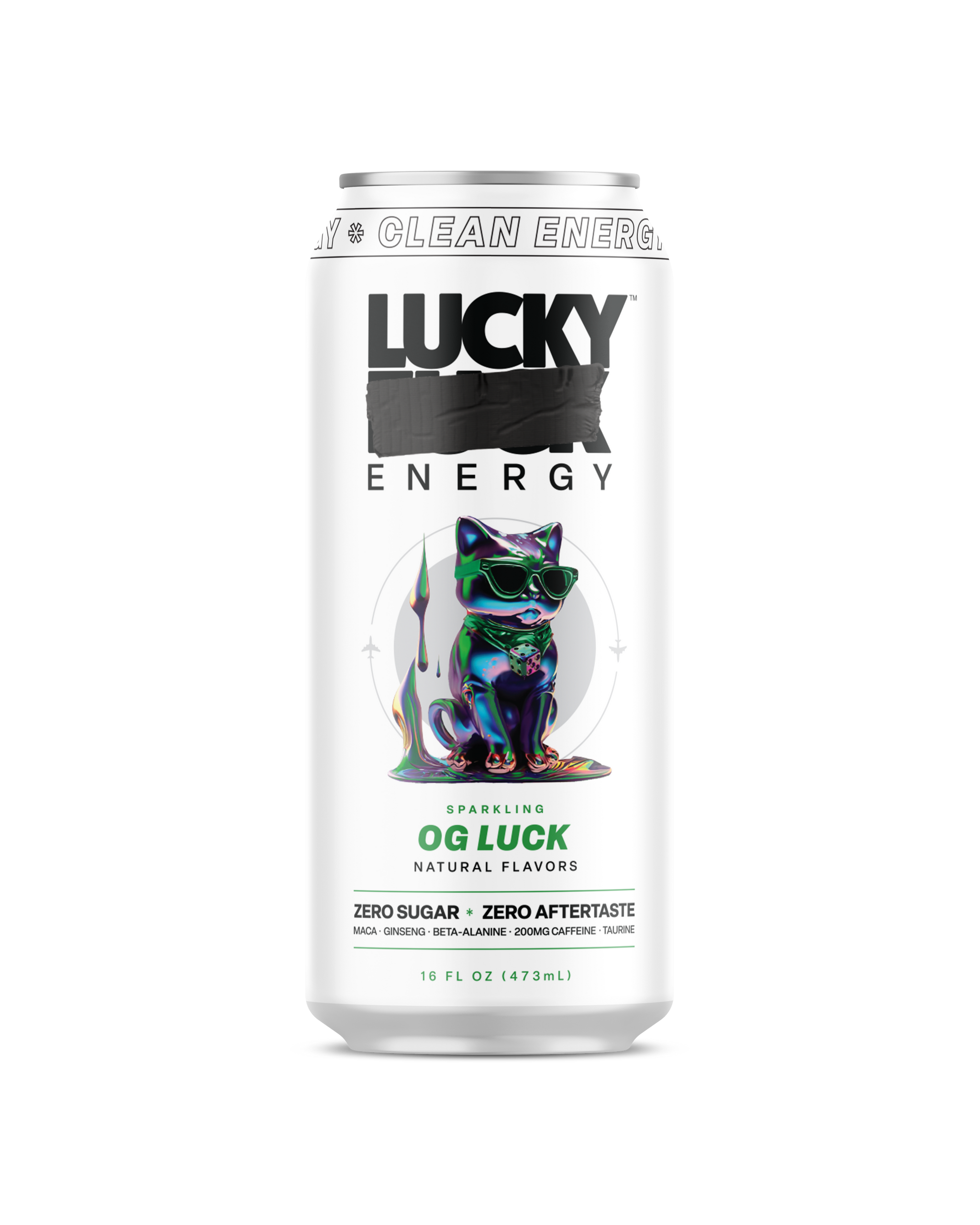 OG Luck (12-Pack / 16oz Can) | Lucky Energy Merch & Apparel