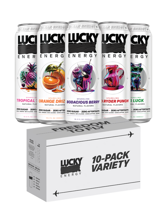 Lucky Energy Drinks | Zero Sugar & 5 Super Ingredients
