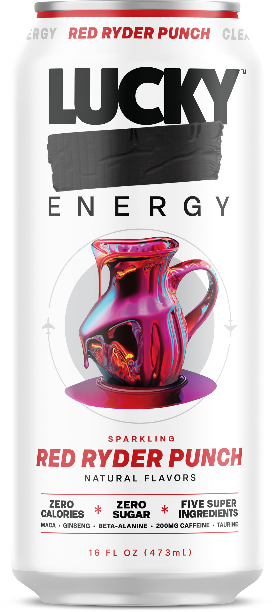 Red Ryder Punch (12-Pack / 16oz Can) | Lucky Energy Merch & Apparel