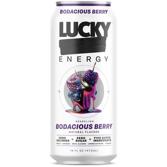 BODACIOUS BERRY (12-PACK / 16OZ CAN) | Lucky Energy Merch & Apparel